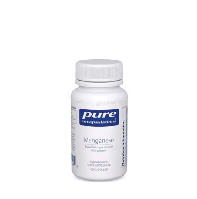 Pure Encapsulations Manganese 60 Capsules – Entirely Pure