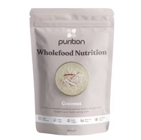 Purition Wholefood Nutrition Coconut 500g – Entirely Pure
